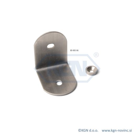 Kotnik pohištveni nastavljivi INOX KO-003 - KGN d.o.o.